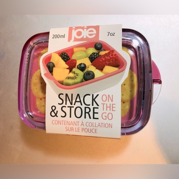 Joie | Kitchen | Joie Msc Snack Store On The Go 7 Oz Container | Poshmark